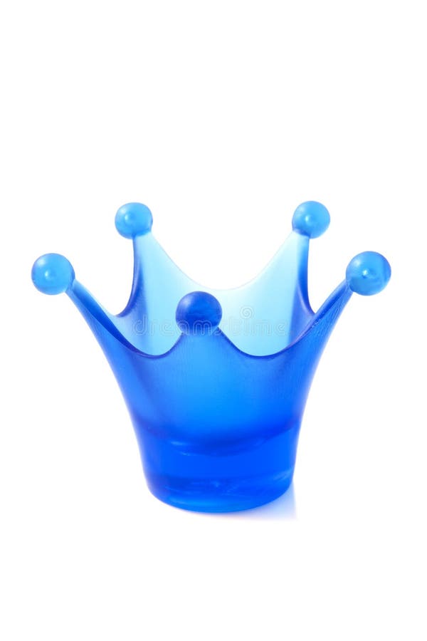 Blue crown stock photo. Image of focus, decoration, object - 27103960