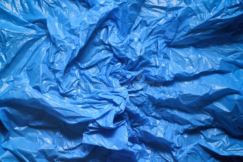 Waste Recycle Emblem. Green Plastic Bag Texture Background. Isolation ...