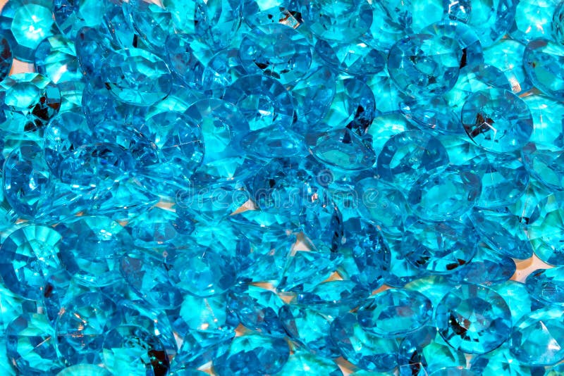 Blue crystal stock image. Image of decoration, decor - 22614005