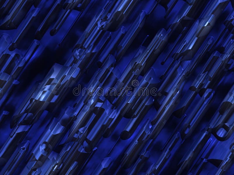 Blue Crystal Abstract Texture. Painted Backgrounds Stock Illustration ...