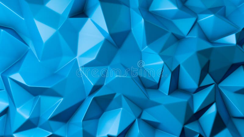 Blue Crystal Background. 3d Illustration, 3d Rendering Stock ...