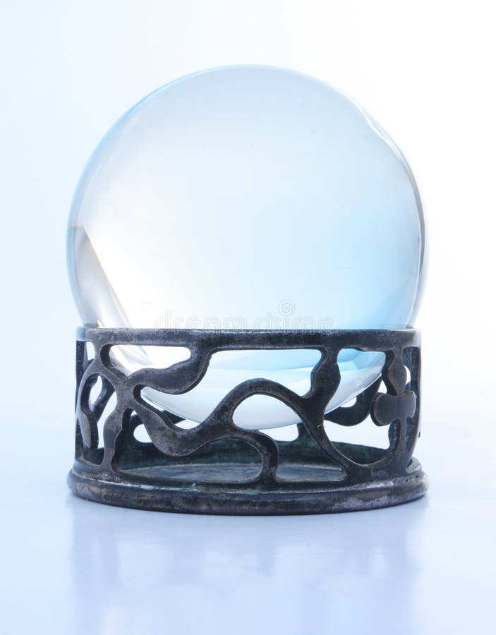 Crystal ball stock photo. Image of sphere, sorcery, glass - 5553992