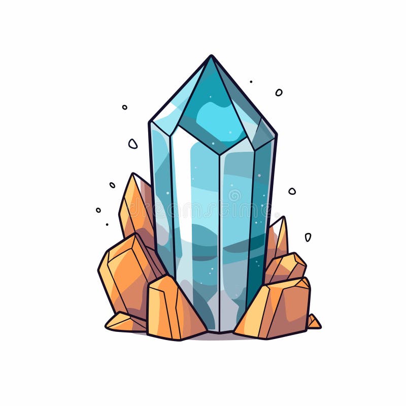 Cluster of Rocks Stacked Neatly Stock Illustration - Illustration of ...