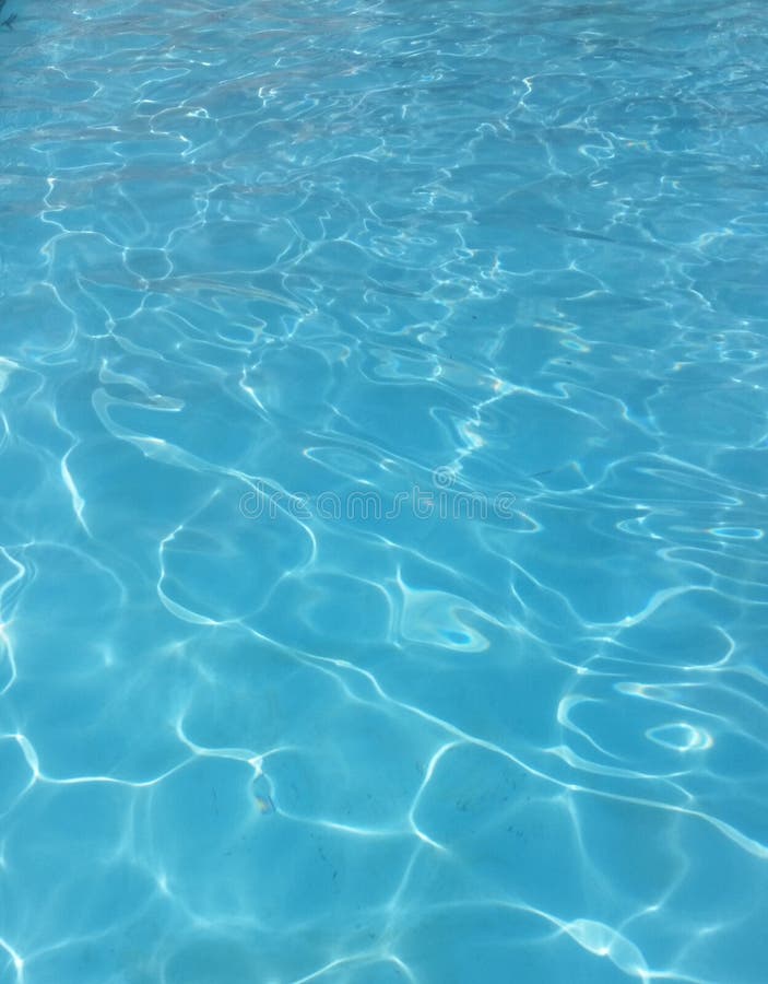 Blue Crystal Cold Pool Water Stock Photo - Image of summer, cold: 56539182