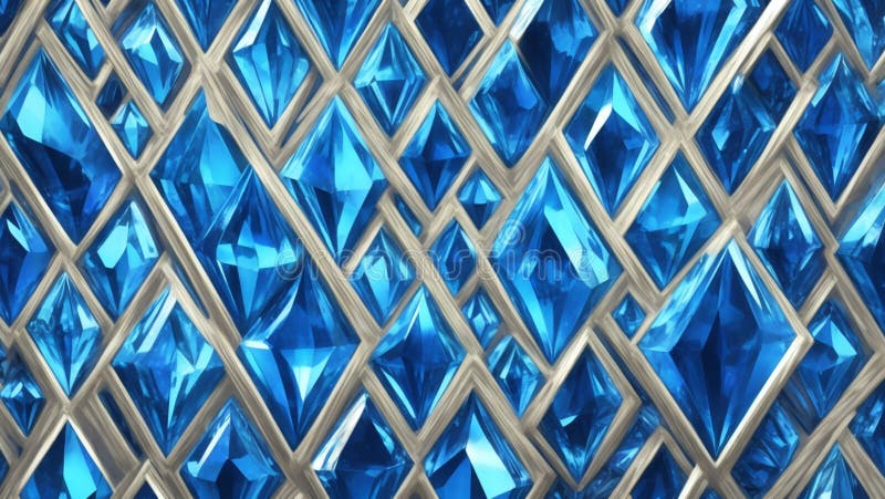 Blue Crystal Texture Gradient Interlaced Background, Mysterious Future ...