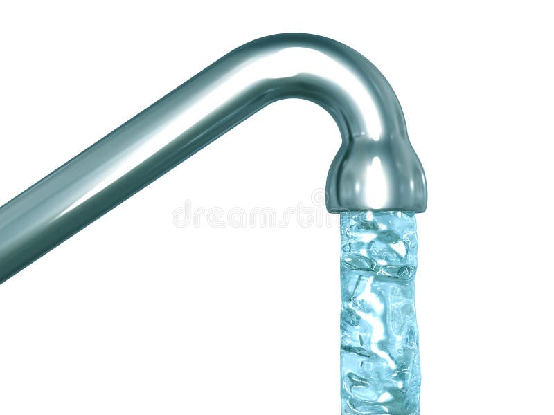 Water flow stock illustration. Illustration of crystalline - 6103294
