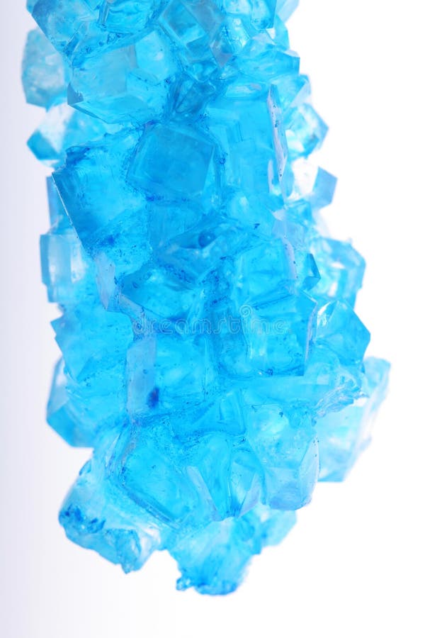 Blue crystals stock photo. Image of vibrant, isolated - 3726442