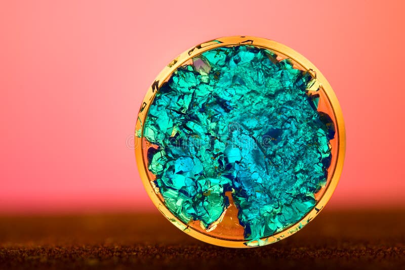 Blue crystals stock photo. Image of medicine, macro, research - 4931968