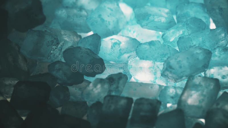 Blue Translucent Mineral Close-up Shot Stock Image - Image of chemistry ...