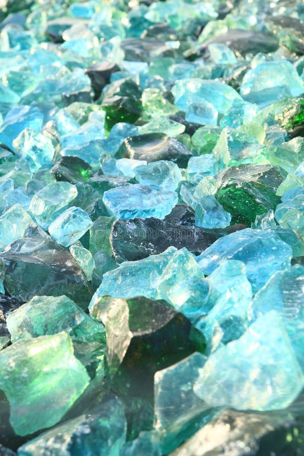 Blue crystals stock image. Image of stone, artificial - 79741427