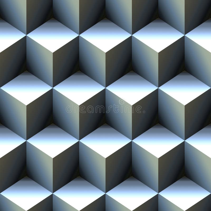 Blue Cubes Picture. Image: 9890520