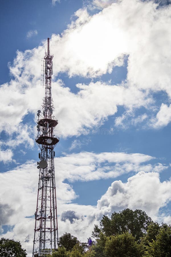 Cold tower stock photo. Image of architecture, daytime - 98852426