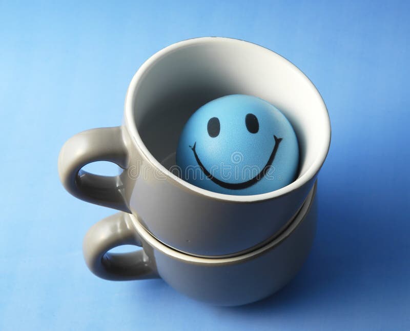 Blue cup stock image. Image of blue, happy, drink, teacup - 11643645