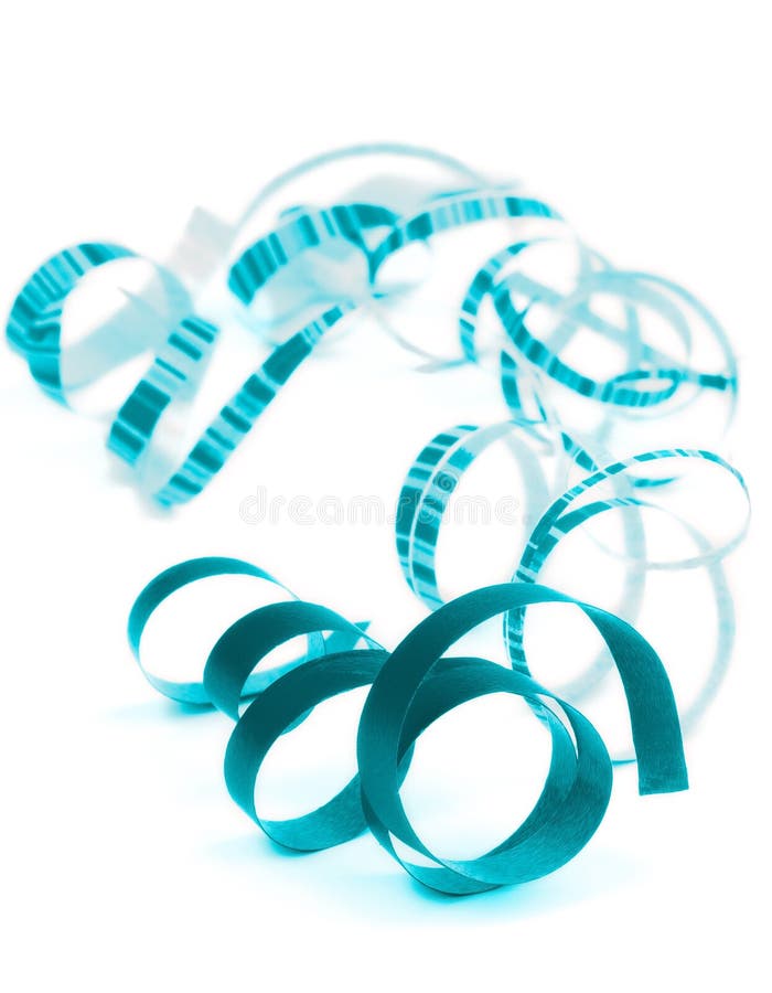 Curled Party Streamers stock photo. Image of decoration - 63042968
