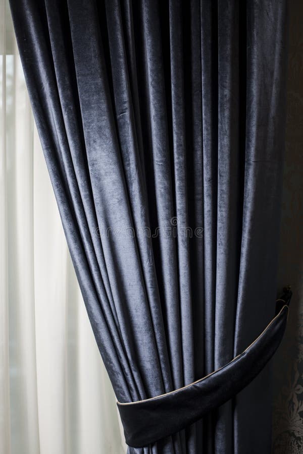 Blue curtain stock photo. Image of curtain, curtains - 36291564