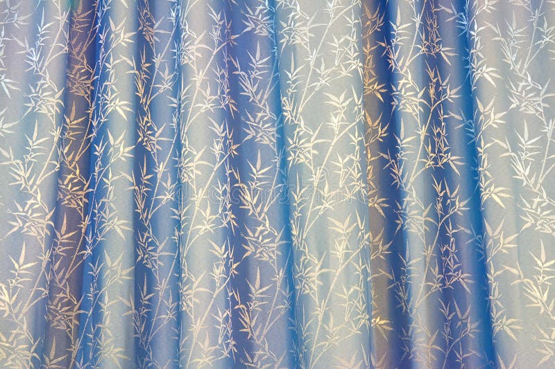 Blue curtain pattern stock photo. Image of curtain, design - 59183160