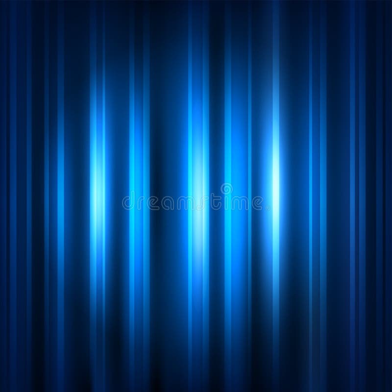 Blue curtain stock vector. Illustration of fold, graphic - 34698052