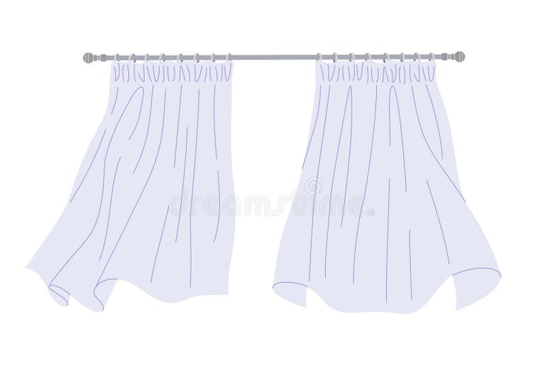 Curtains Rod Stock Illustrations – 597 Curtains Rod Stock Illustrations ...