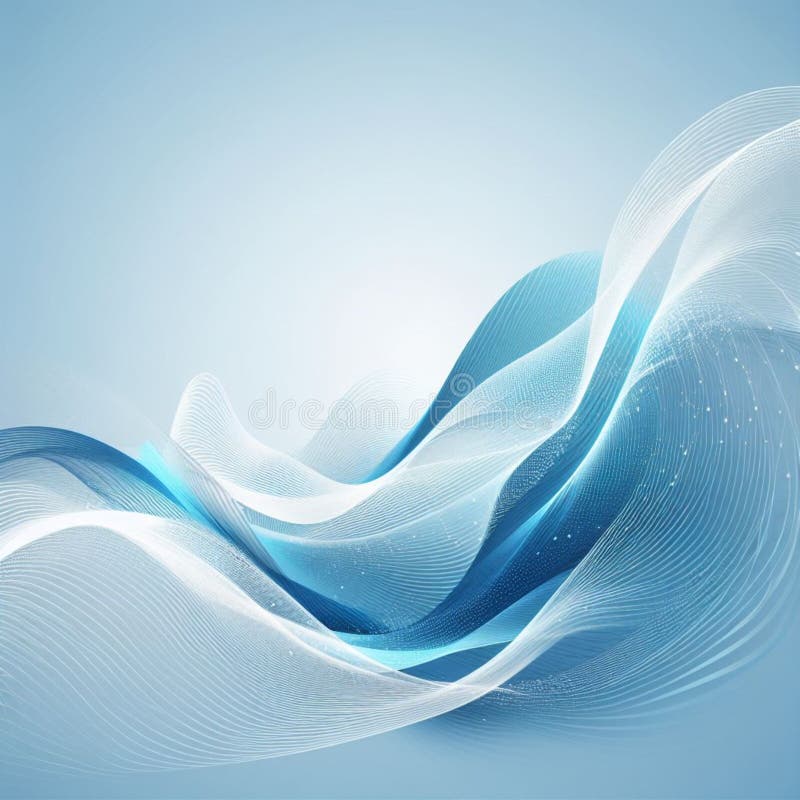 Blue Curve Abstract Background Image for Device Stock Illustration ...