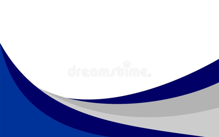 Blue Curve Design Background and Template Stock Vector - Illustration ...