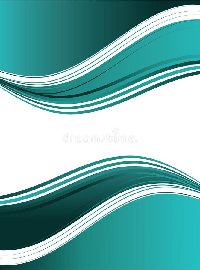 Blue curve frame stock vector. Illustration of company - 11294992