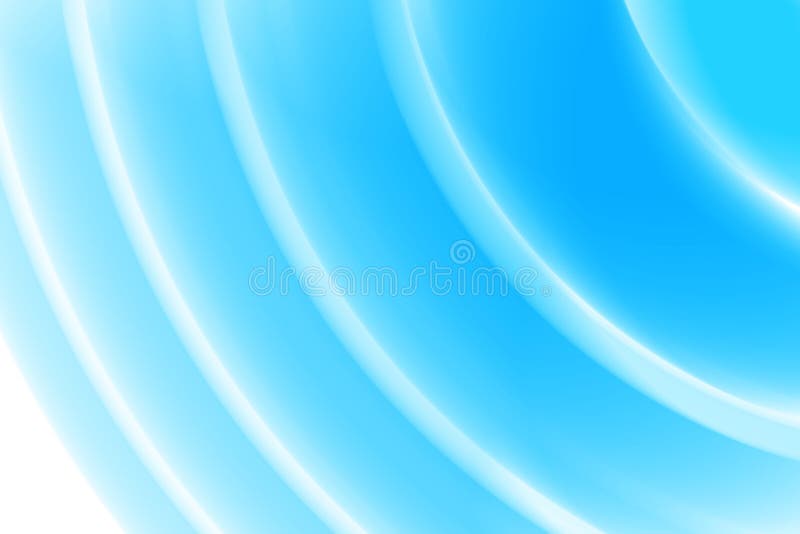 Blue Curved Abstract Shapes Background Stock Illustration ...