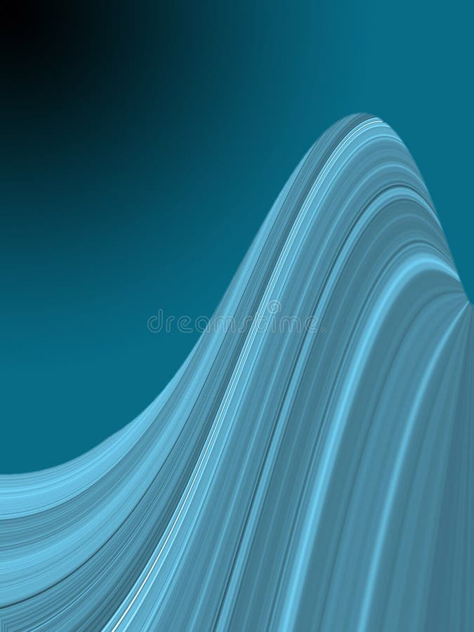 Blue curved lines stock illustration. Illustration of repetitive - 110005