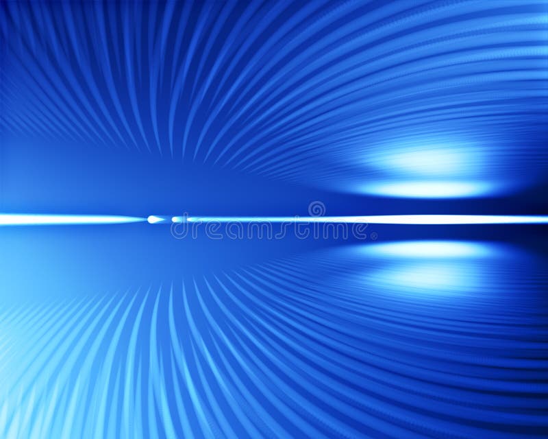 Blue curved lines stock illustration. Illustration of curl - 6149086