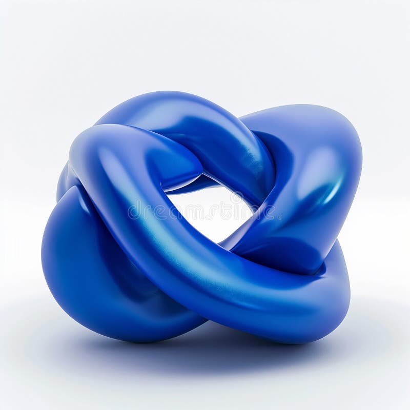 A Blue Curved Plastic Spiral Stock Image - Image of blue, plastic ...