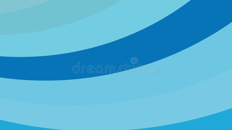 Blue Curved Stripes Background Stock Vector - Illustration of ...