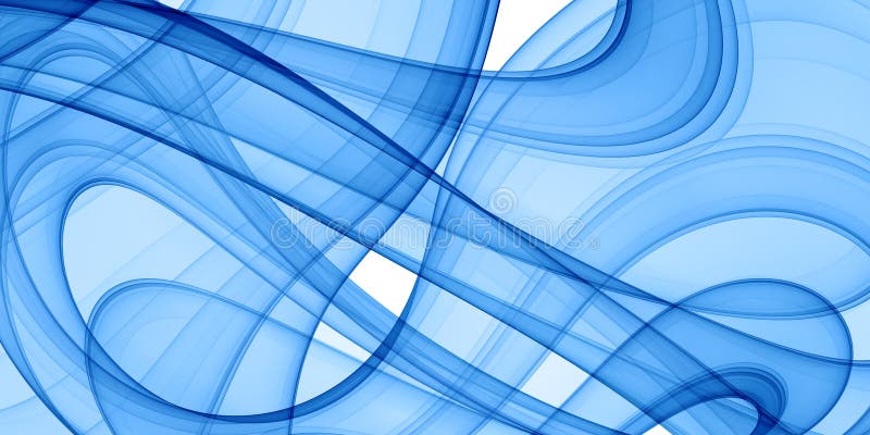 Blue curves stock illustration. Illustration of fresh - 3087822