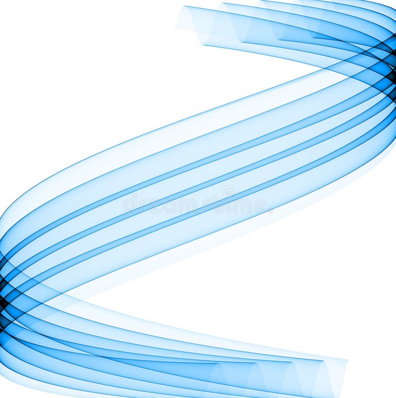 Blue curves stock illustration. Illustration of pattern - 3714291