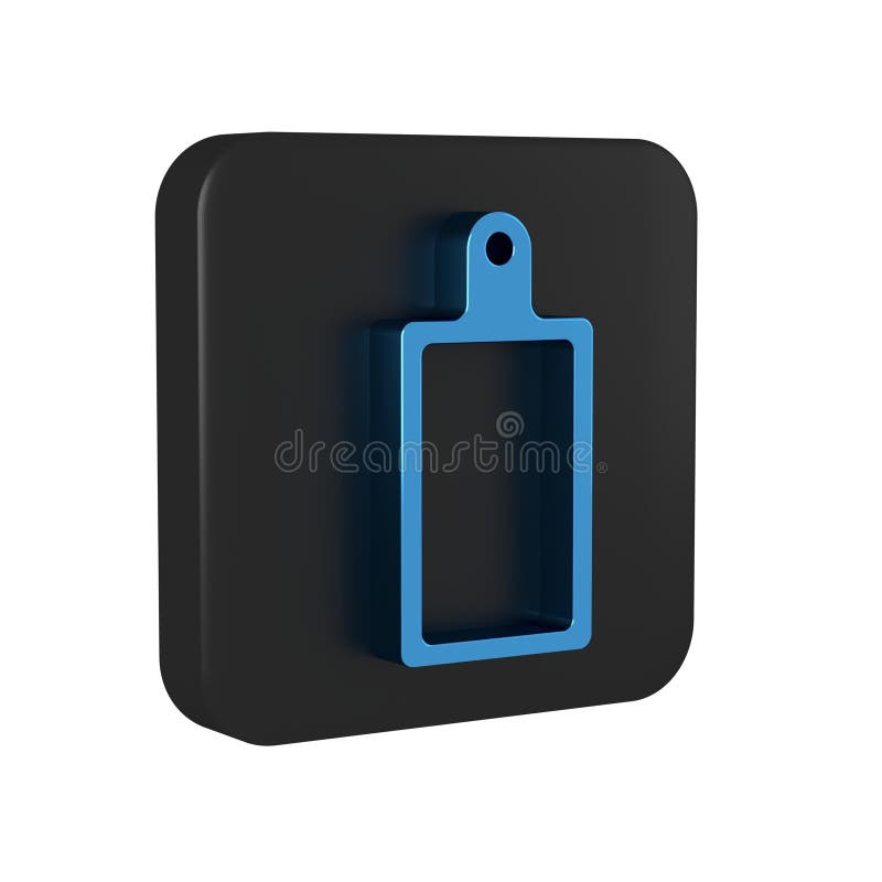 Blue Cutting Board Icon Isolated on Transparent Background. Chopping ...