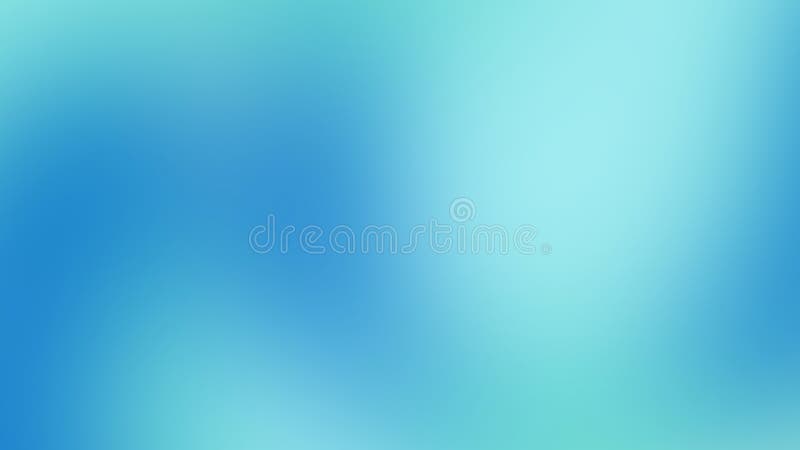Blue Cyan Smooth Gradient Abstract Blur Background for Modern Visual ...