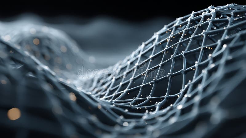 Blue Cyber Space Network with AI Elements and Digital Intelligence ...