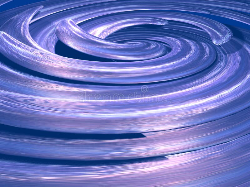 Blue cyclone stock illustration. Illustration of design - 3711085