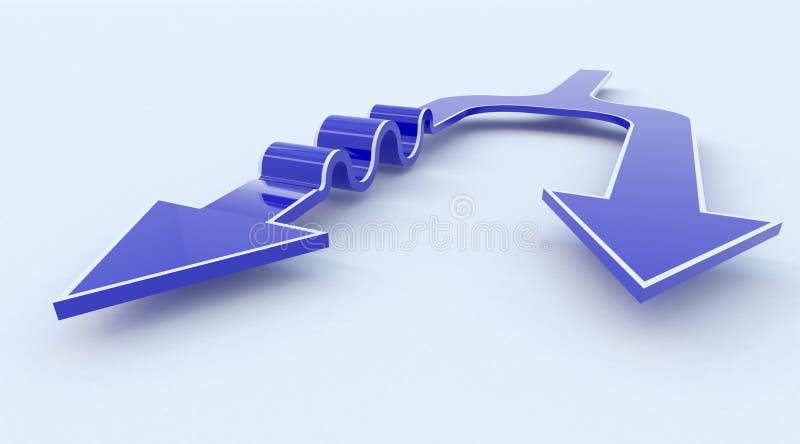 Multiple directions signs stock illustration. Illustration of isolated ...