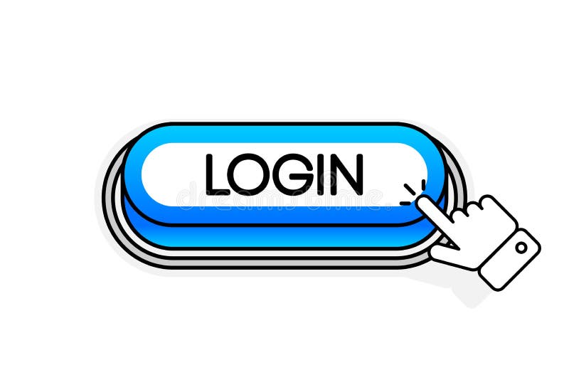 Login and cursor stock illustration. Illustration of mouse - 24835217
