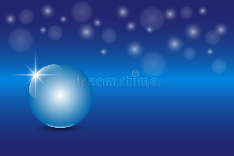 Blue 3D Globe Sphere on an Abstract Technology Blue Background Stock ...