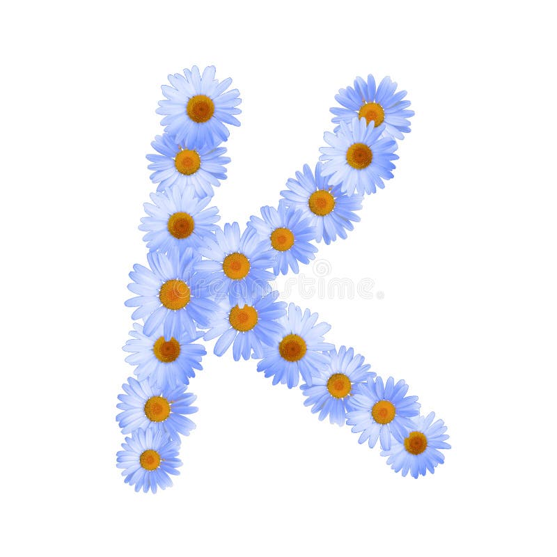 Daisy Letter G stock illustration. Illustration of blossom - 85440080