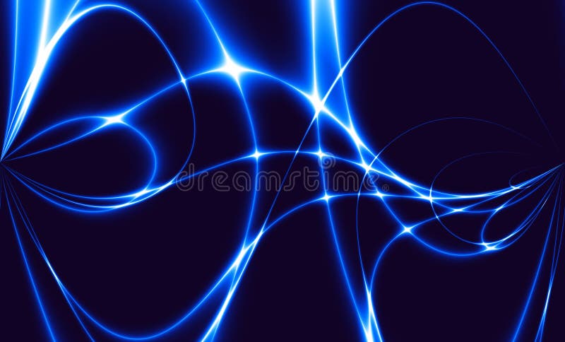 Blue Dance Lights Over Water Απεικόνιση αποθεμάτων - εικονογραφία από ...