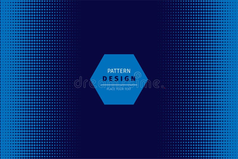 Blue Dark Abstract Background Halftone Landscape Pattern Stock ...