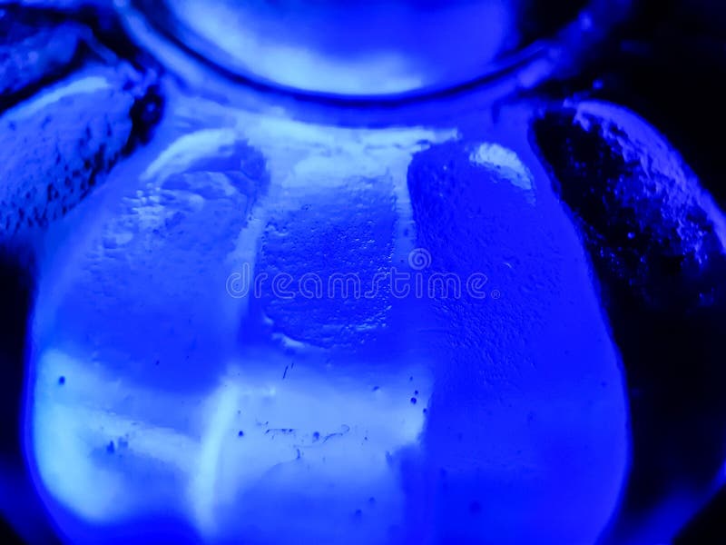 Blue,dark Blue Color and Glass Design at the Night Time Stock Photo ...