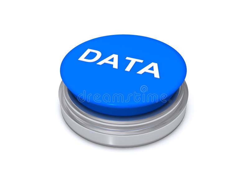Data Processing Illustration Stock Illustration - Illustration of blue ...
