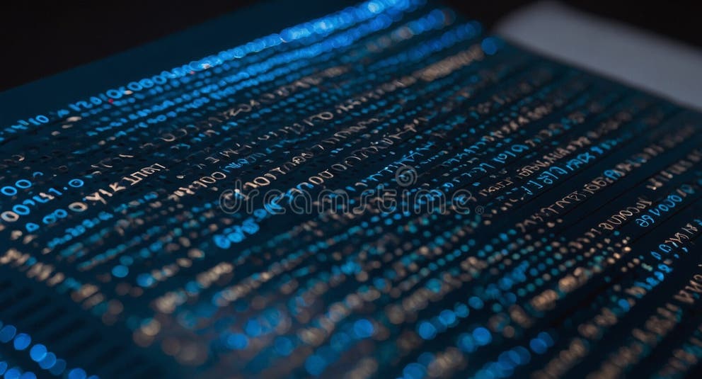 Programming Code Abstract Technology Background Stock Illustrations ...