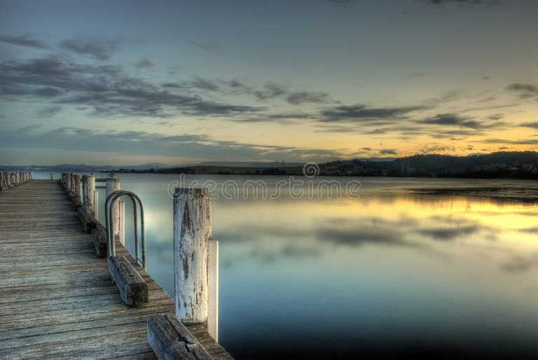 Blue Dawn stock image. Image of connor, dawn, ocean, color - 10972519