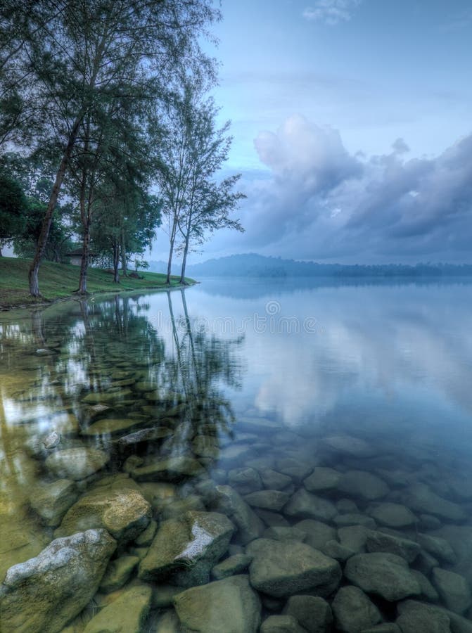 Blue Dawn stock image. Image of illumination, range, distance - 6781949