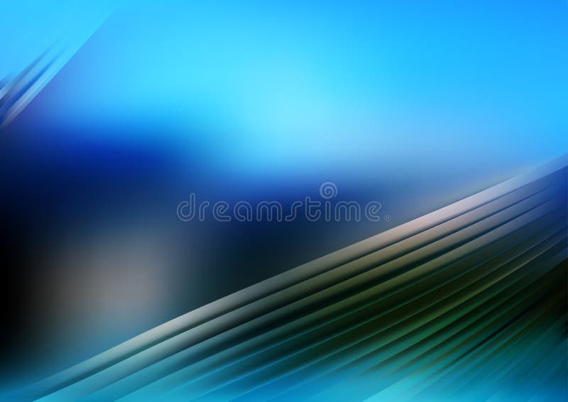 Blue Daytime Modern Background Vector Illustration Design Stock Vector ...