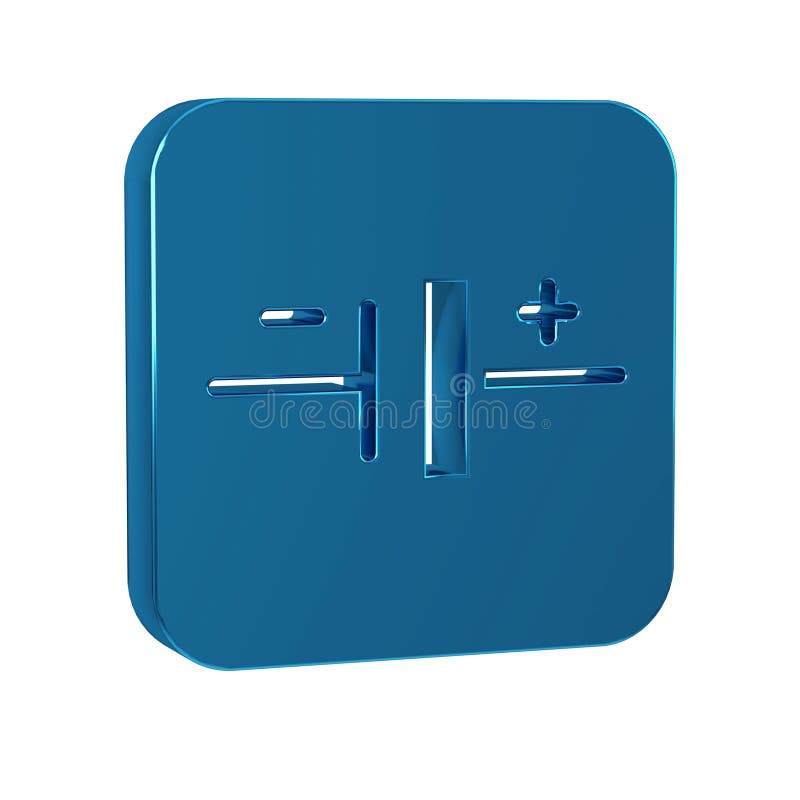 AC Voltage Source and Dc Voltage Source Stock Vector - Illustration of ...