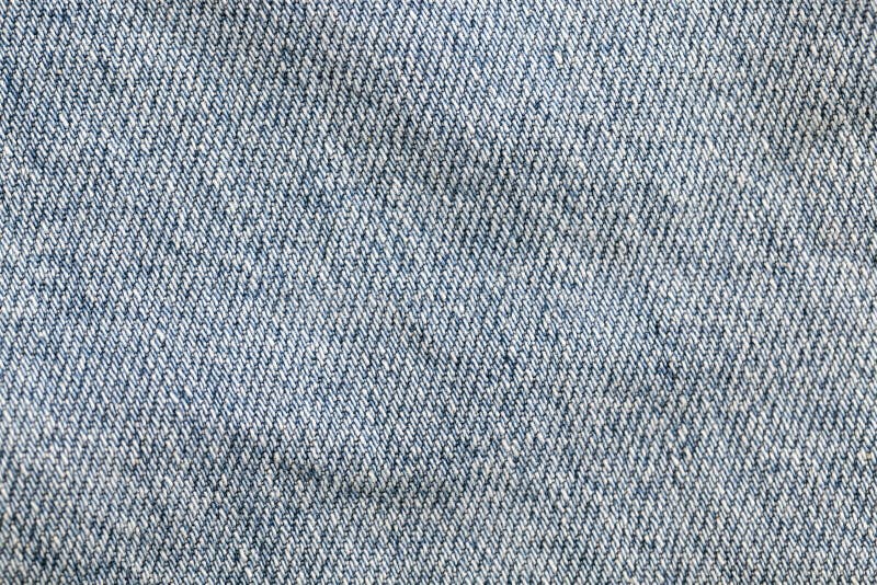 Blue Denim Fabric Material Details Stock Photo - Image of detail ...